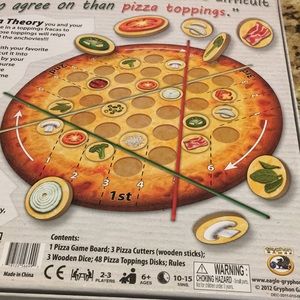Gryphon | Other | Pizza Theory Easy As Pi Pizza Toppings Math Game ...